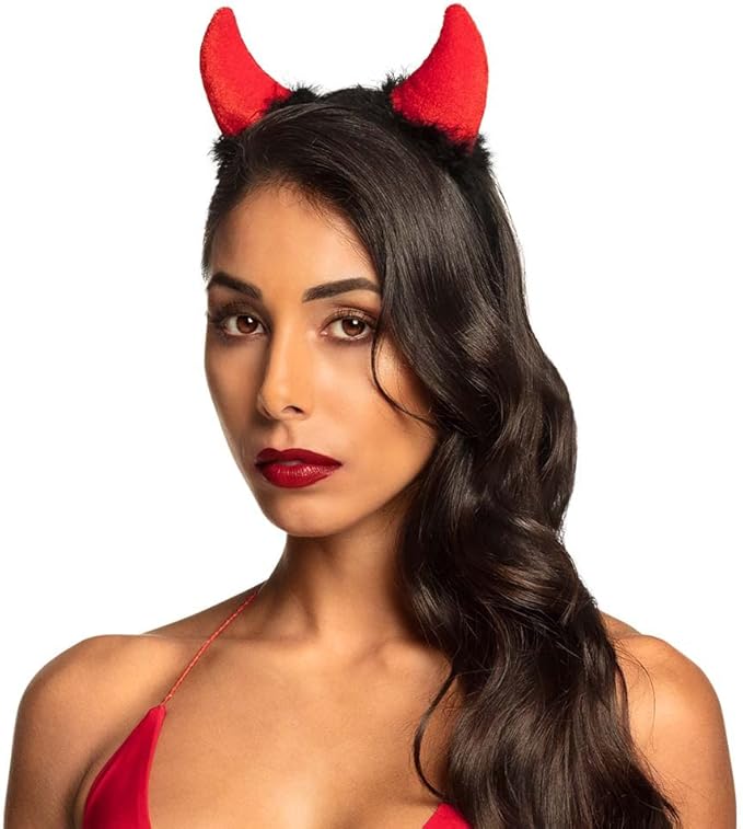 Girls Night Out Devil Horns Headband - Party Buz