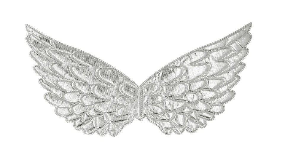Silver Angel Aurora Wings – Party Buz